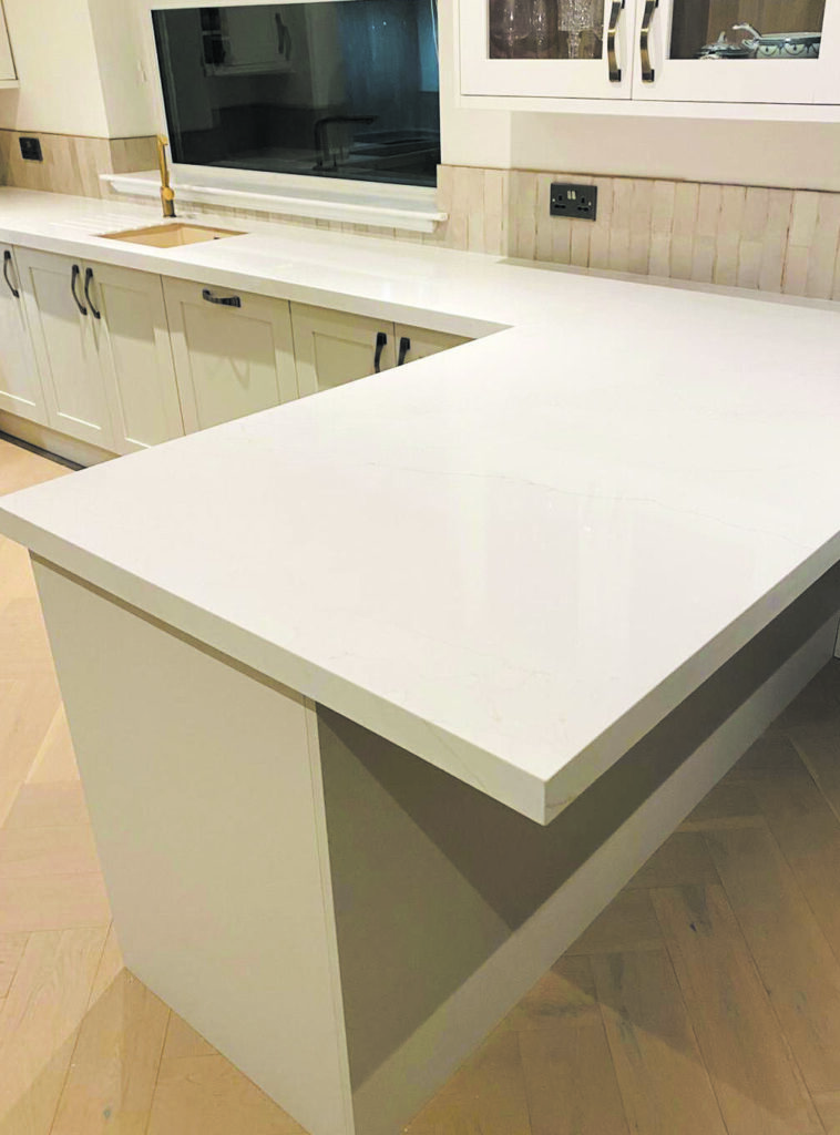 Carrera Gold Quartz Worktop | Quartzize